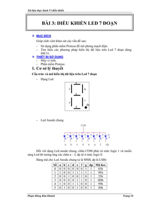 Led 7 doan | PDF