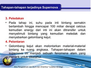 Ledakan bintang | PPT