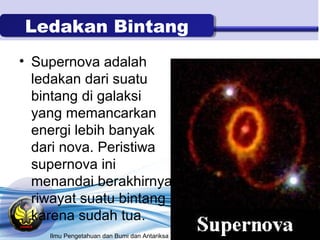 Ledakan bintang | PPT
