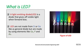 LED and Solar cell | PPTX