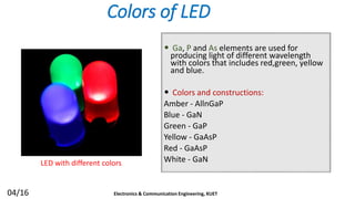 LED and Solar cell | PPTX
