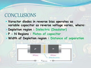 Led and varactor diode | PPTX