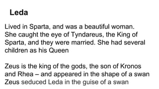 Leda og svanen | PPTX