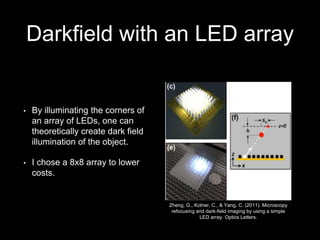 Darkfield LED Array | PPTX