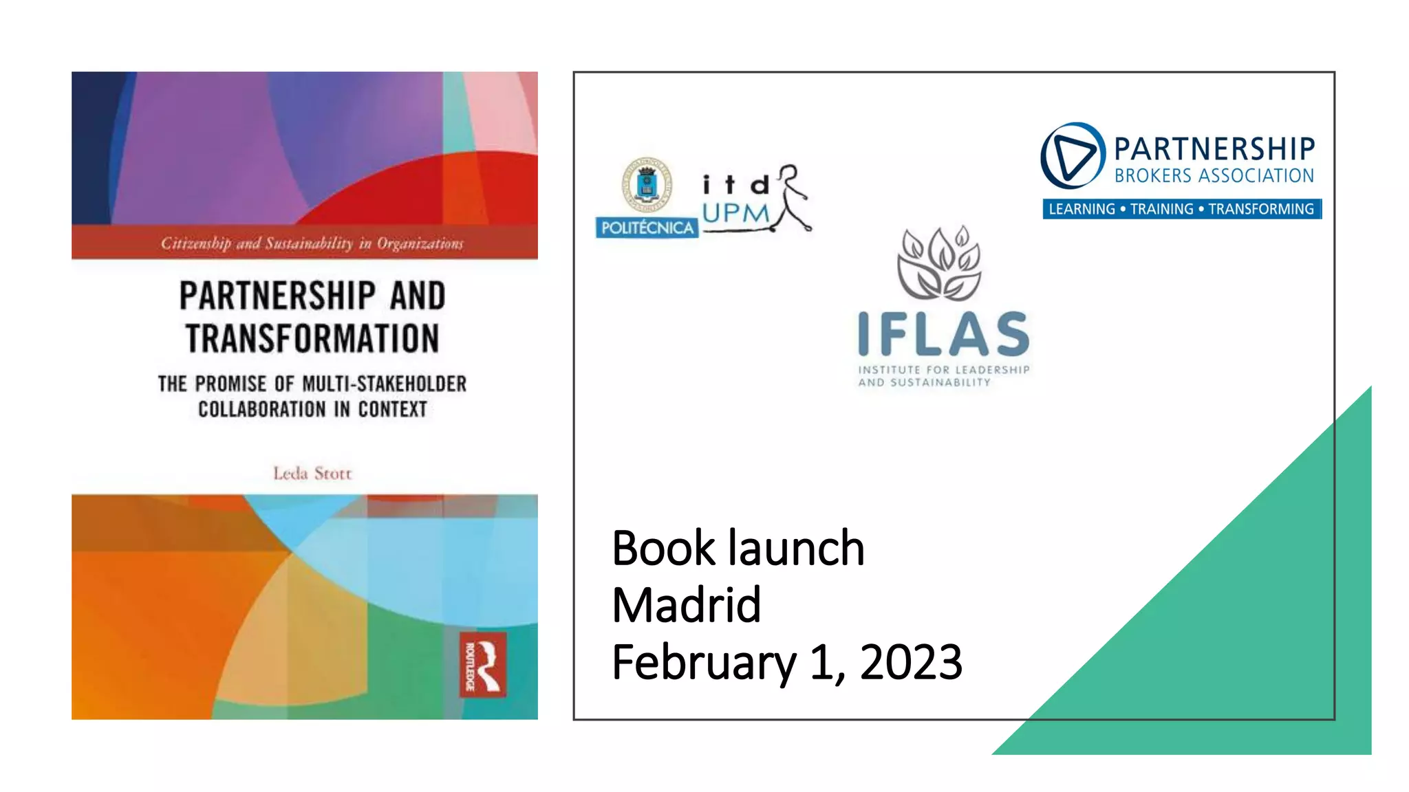 Partnership and Transformation, The Promise of Multi-stakeholder ...