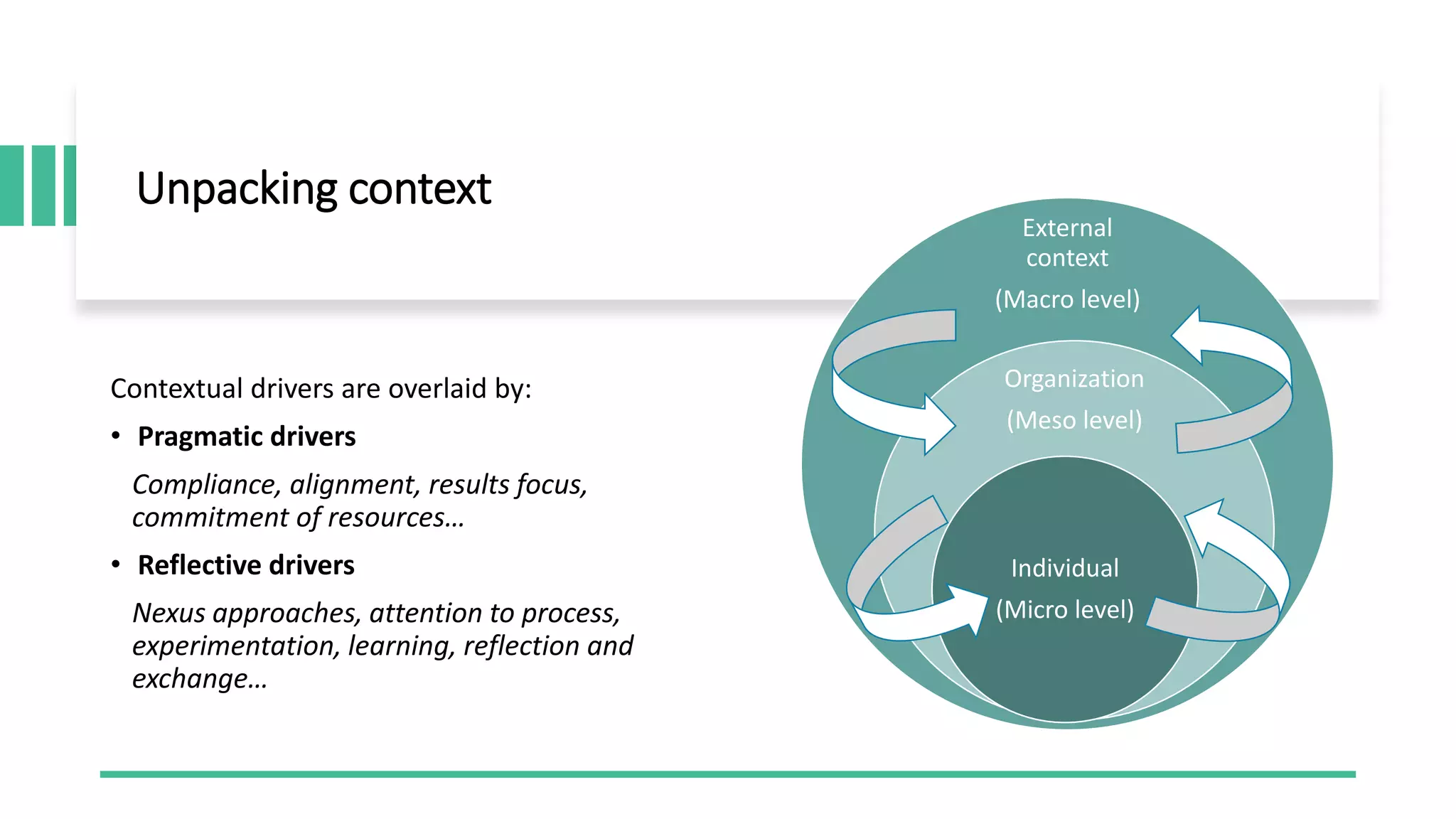 Partnership and Transformation, The Promise of Multi-stakeholder ...