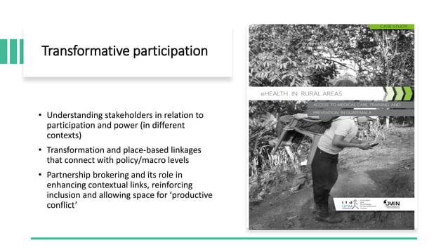 Partnership and Transformation, The Promise of Multi-stakeholder ...