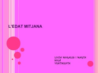 L'edat mitjana power point | PPT