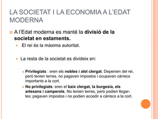 L’edat moderna | PPTX