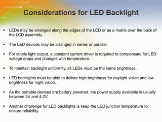 Portable LED Backlight | PPT | Computer Peripherals | Computing