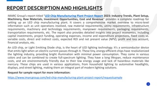 LED Chip Manufacturing Process, Machinery Requirements and Project ...