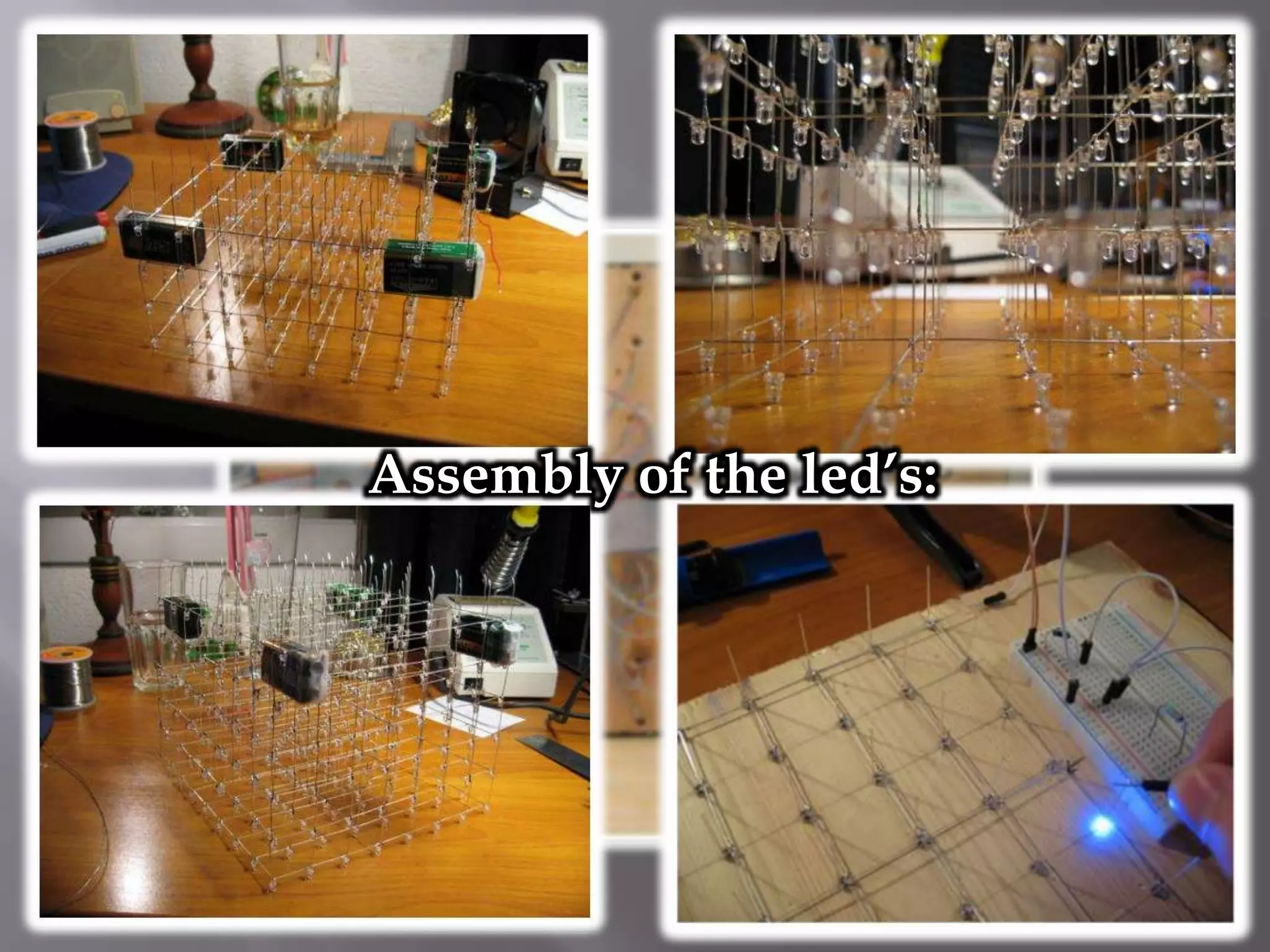 Led cube presentation | PPTX