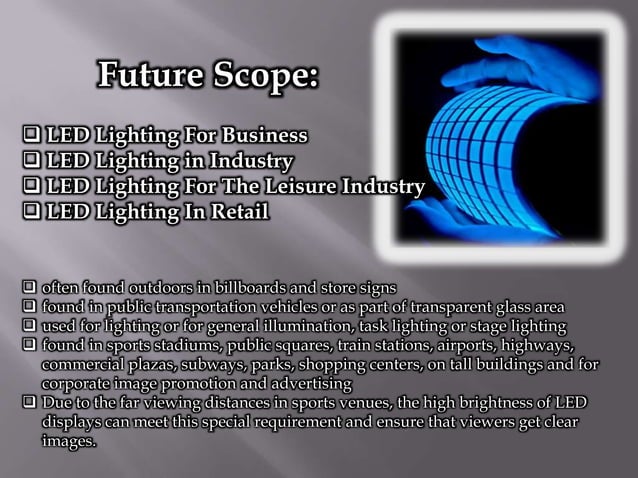 Led cube presentation | PPTX