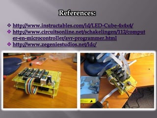 Led cube presentation | PPTX