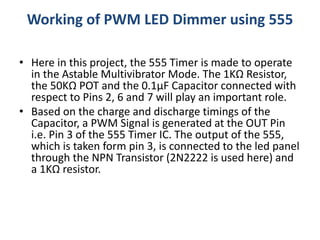 Led dimmer | PPTX | Technology & Computing