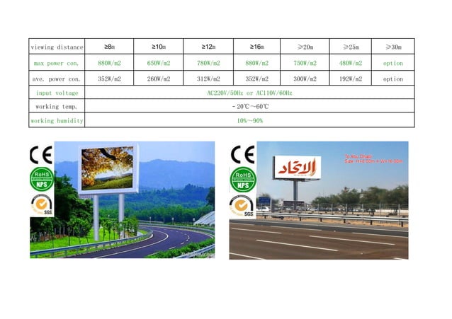 Led display catalog | PDF