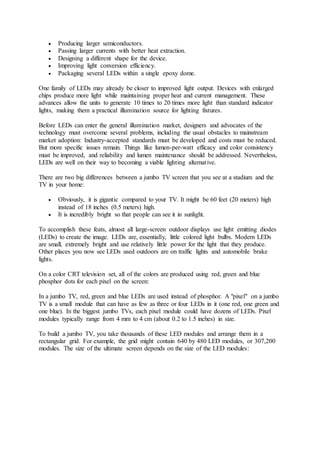 Led displays explained | DOCX