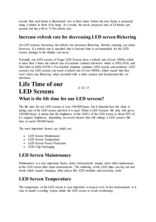 Led displays explained | DOCX