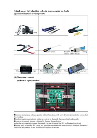 Led display user manual-1-1 | PDF