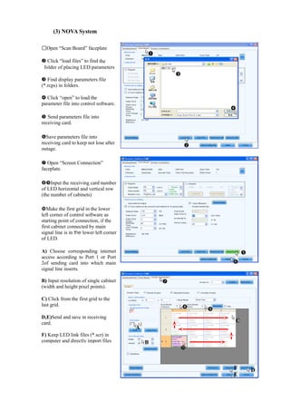 Led display user manual-1-1 | PDF