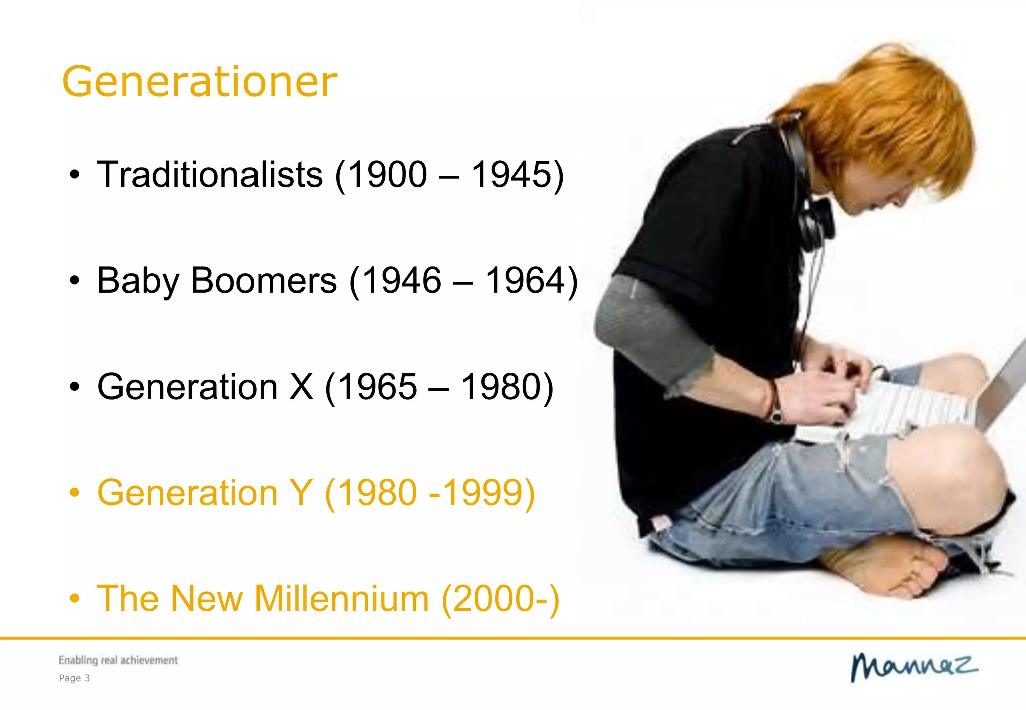 Ledelse med den nye generation | PPTX