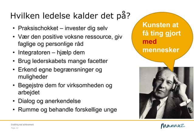 Ledelse med den nye generation | PPT