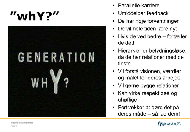 Ledelse med den nye generation | PPTX
