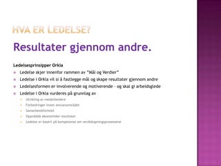 Ledelsesteknikker | PPT