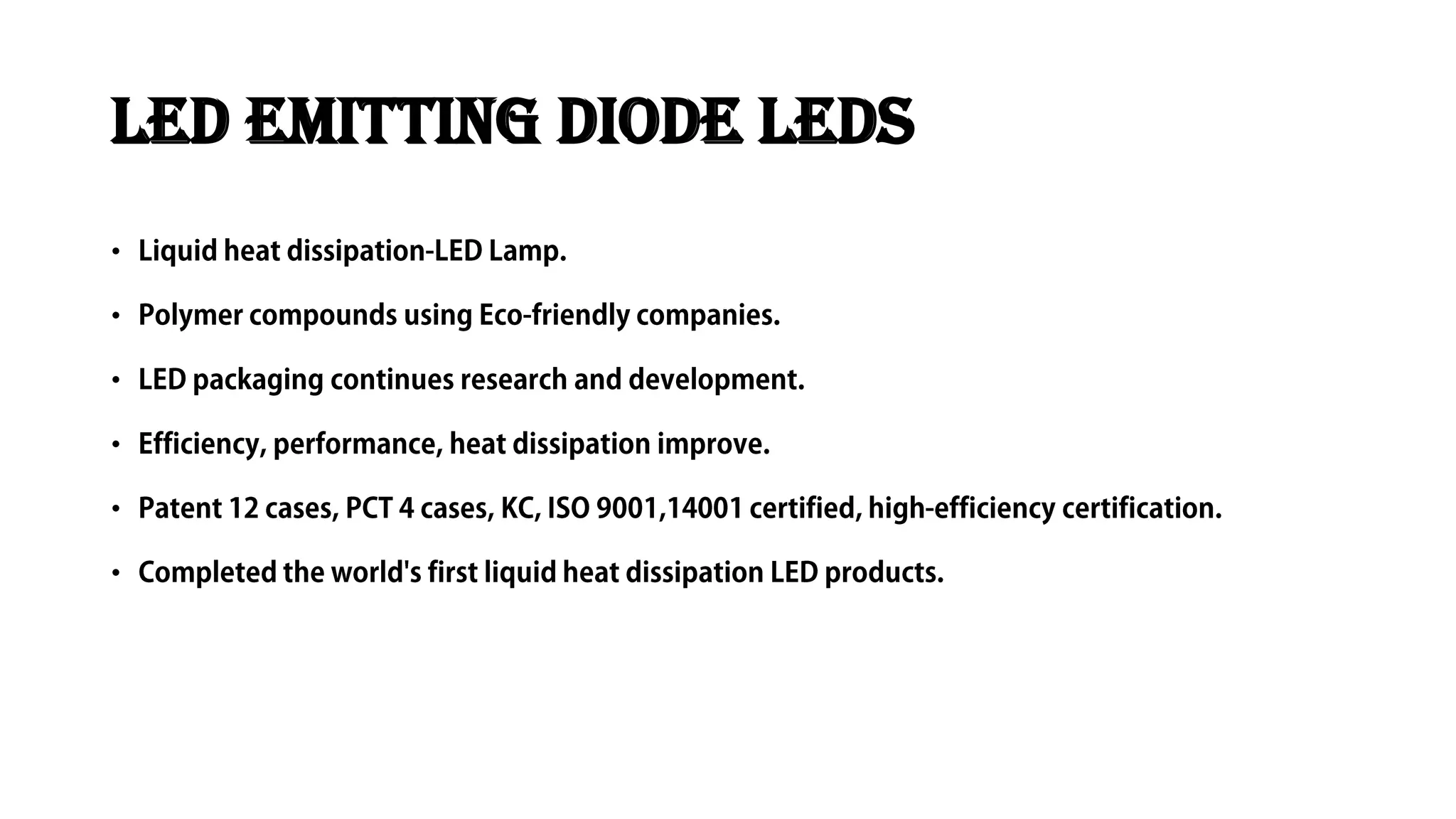 Led emitting diode leds | PDF