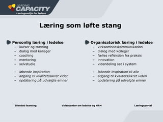Lederskab og Læring | PPT