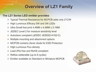 3 Watt and 5 Watt Power LED Emitters | PPT