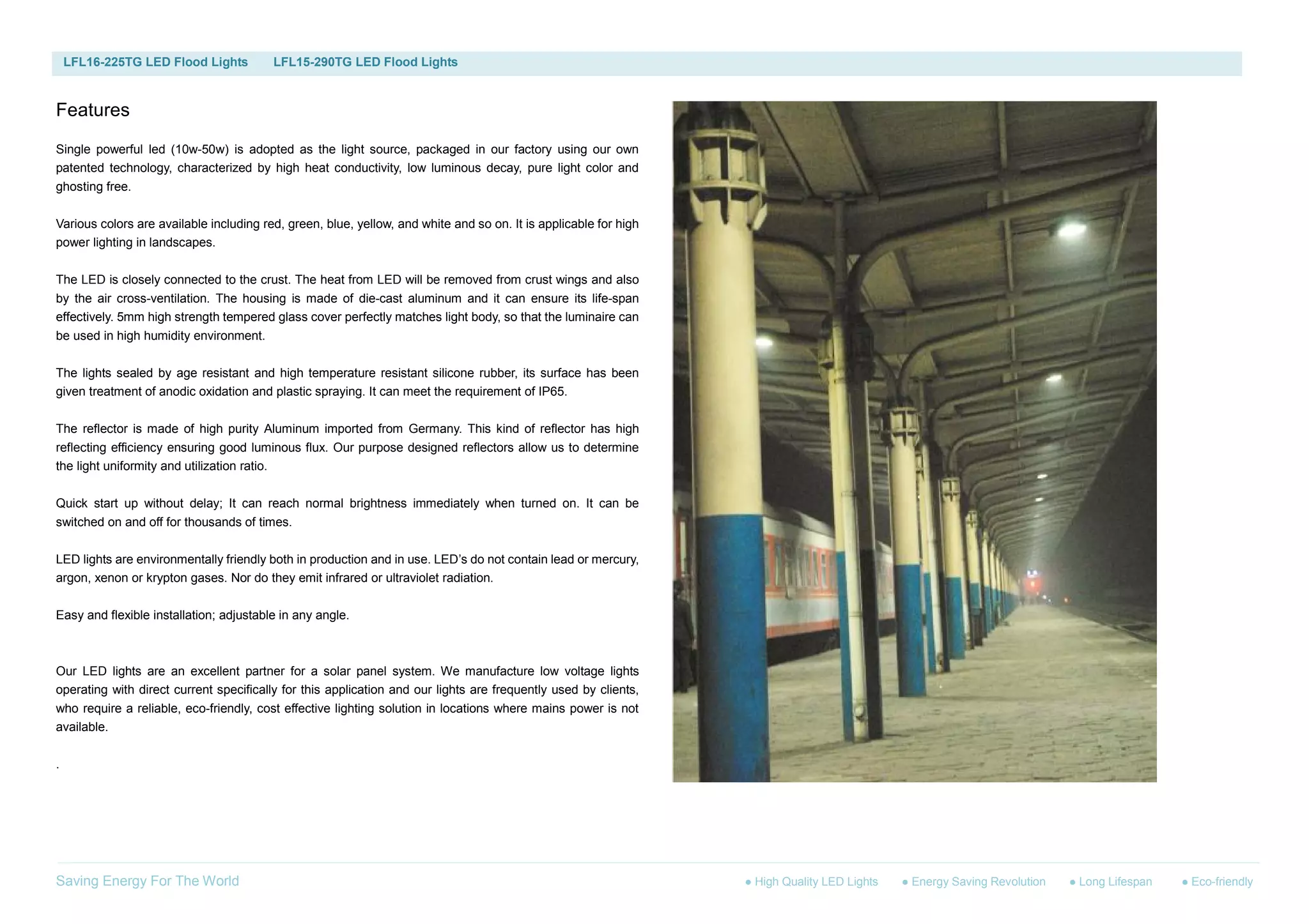 Led flood lights manual - Lighting Orient | PPT