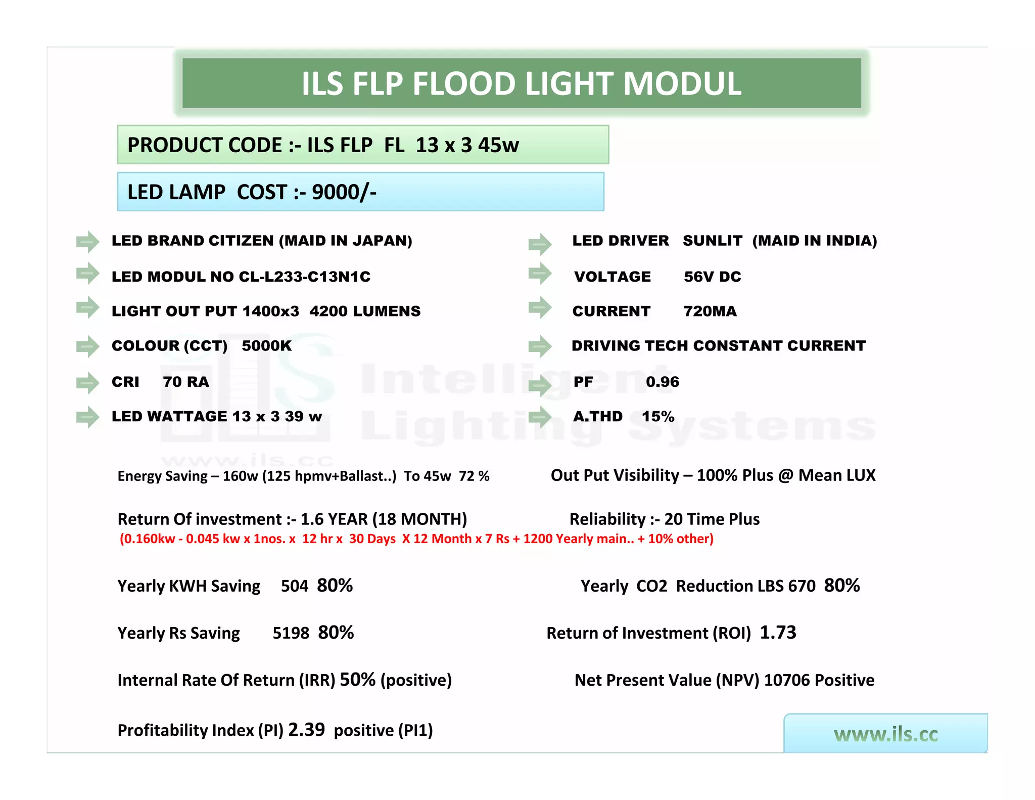 LED FLP FLOOD LIGHT PDF | PDF