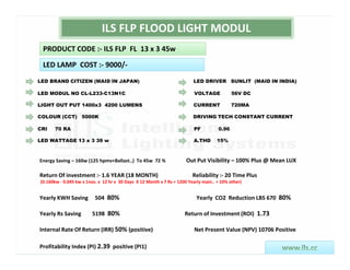 LED FLP FLOOD LIGHT PDF | PDF