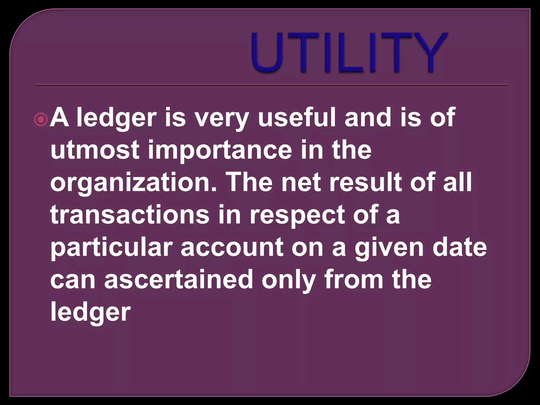 Ledger | PPTX