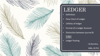 Ledger | PDF | Business Accounting & Finance | Business