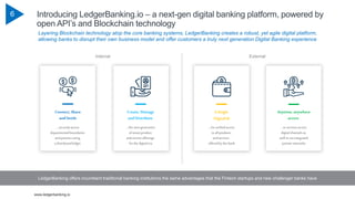 Digital Banking - powered by Open Banking API’s and Blockchain ...