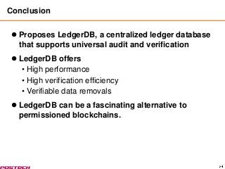 Ledgerdb | PPT