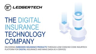 Ledgertech - Insurtech Innovation Award 2024 | PPTX