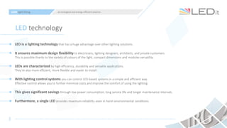 LEDit - LED light fitting | PDF