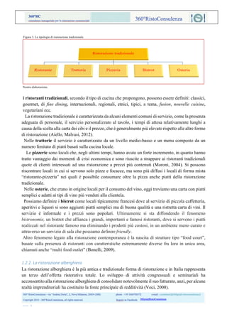 Le diverse tipologie di ristorazione | PDF