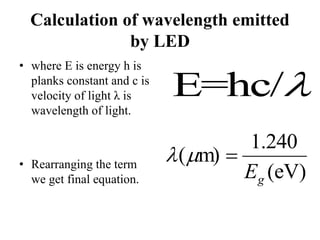 LED & LASER sources of light | PPTX