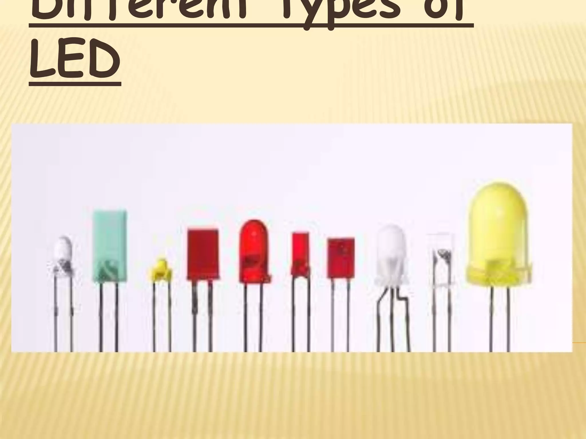 Led(light emitting diode) | PPTX