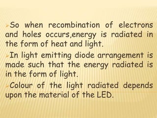 Led(light emitting diode) | PPTX