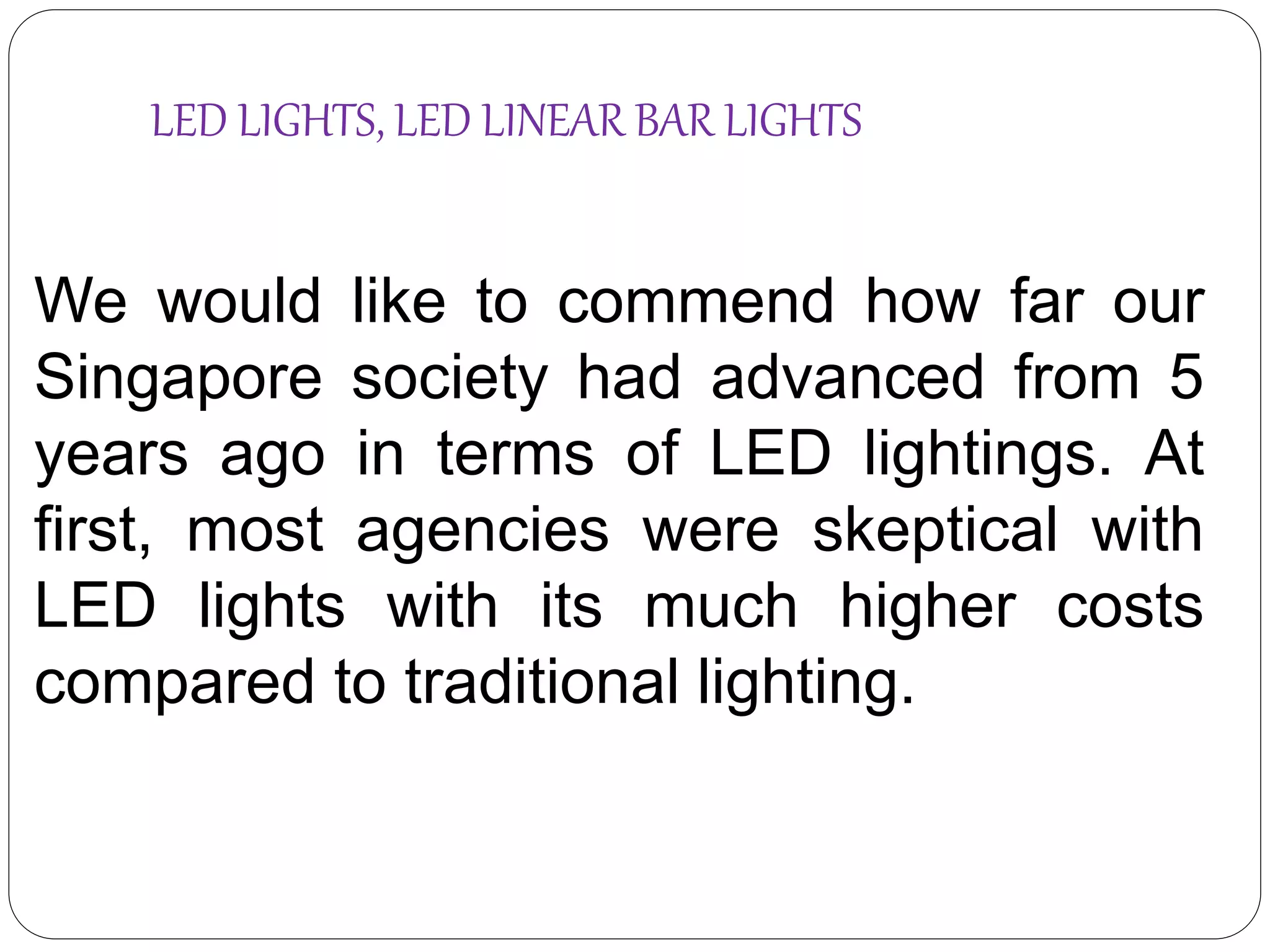 Led lighting myanmar | PPTX