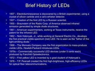 LED: Lighting the Way | PPT