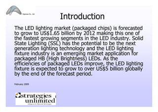 LED Lighting Presentation_102009 | PDF