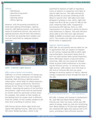 Led Lighting Retrofit White Paper | PDF