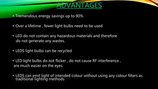 Led lightning of energy efficiency | PPT