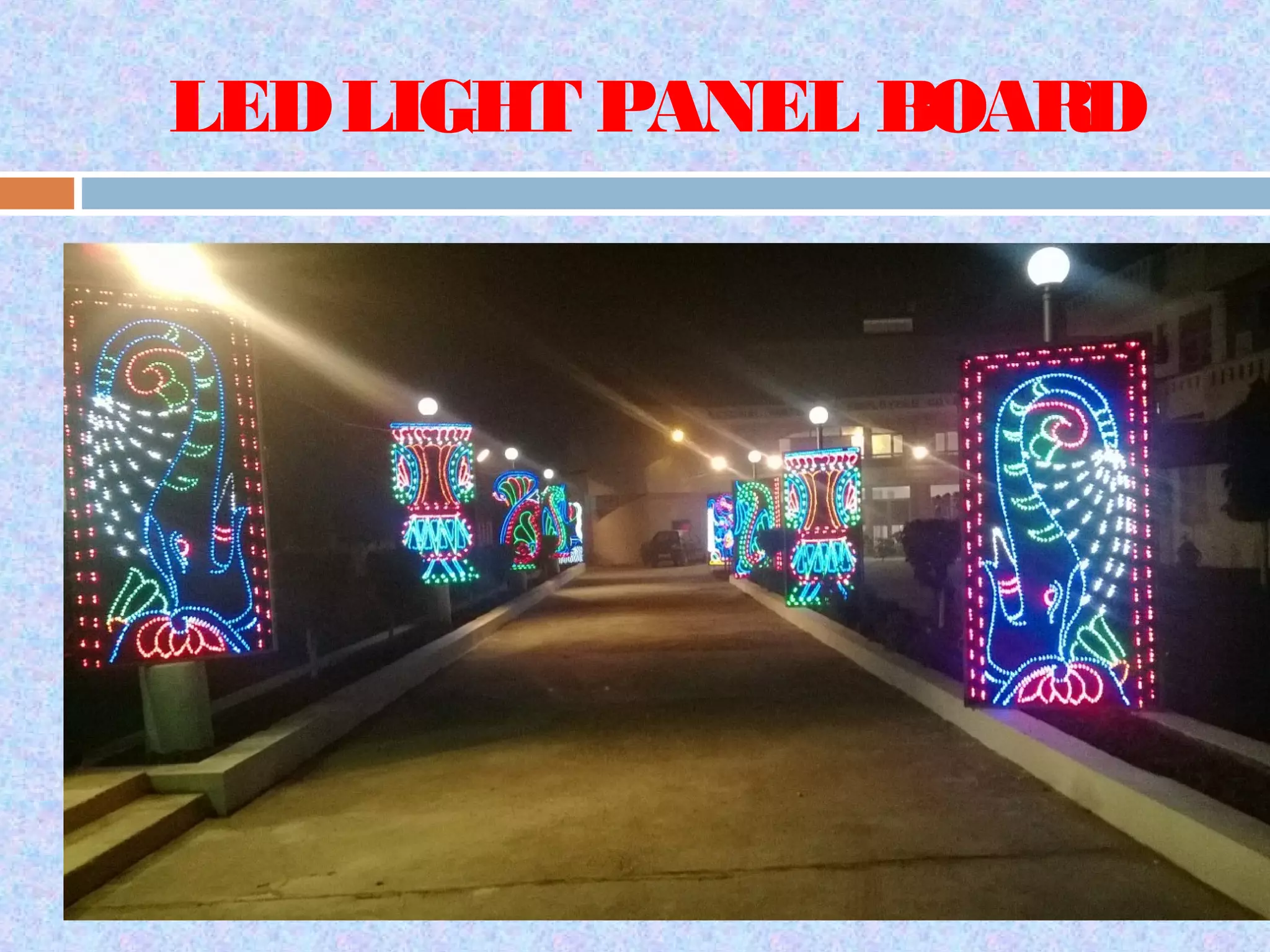 Led light panel board | PPT